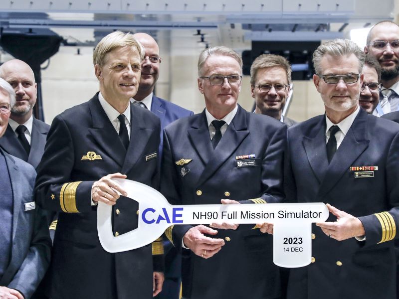 CAE GmbH Delivers NH90 Full Mission Training Centre to German Navy | Halldale Group